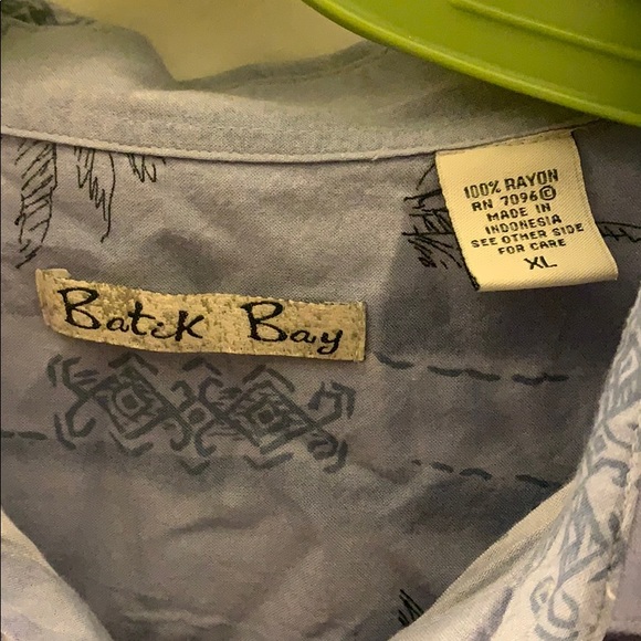 batik bay | Shirts | Vintage Batik Bay Hawaiian Shirt Xl | Poshmark